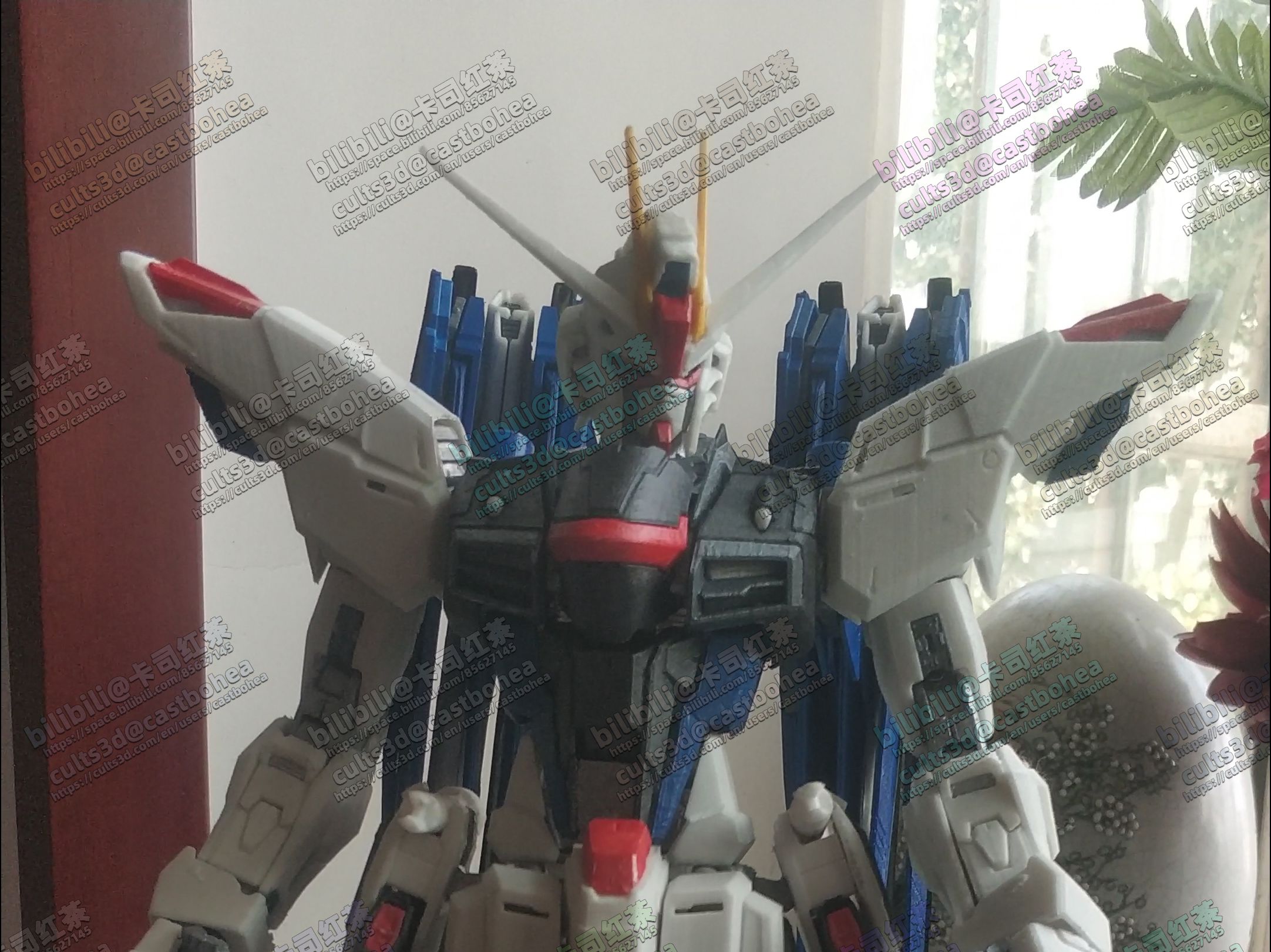 3D打印1:48自由高达!