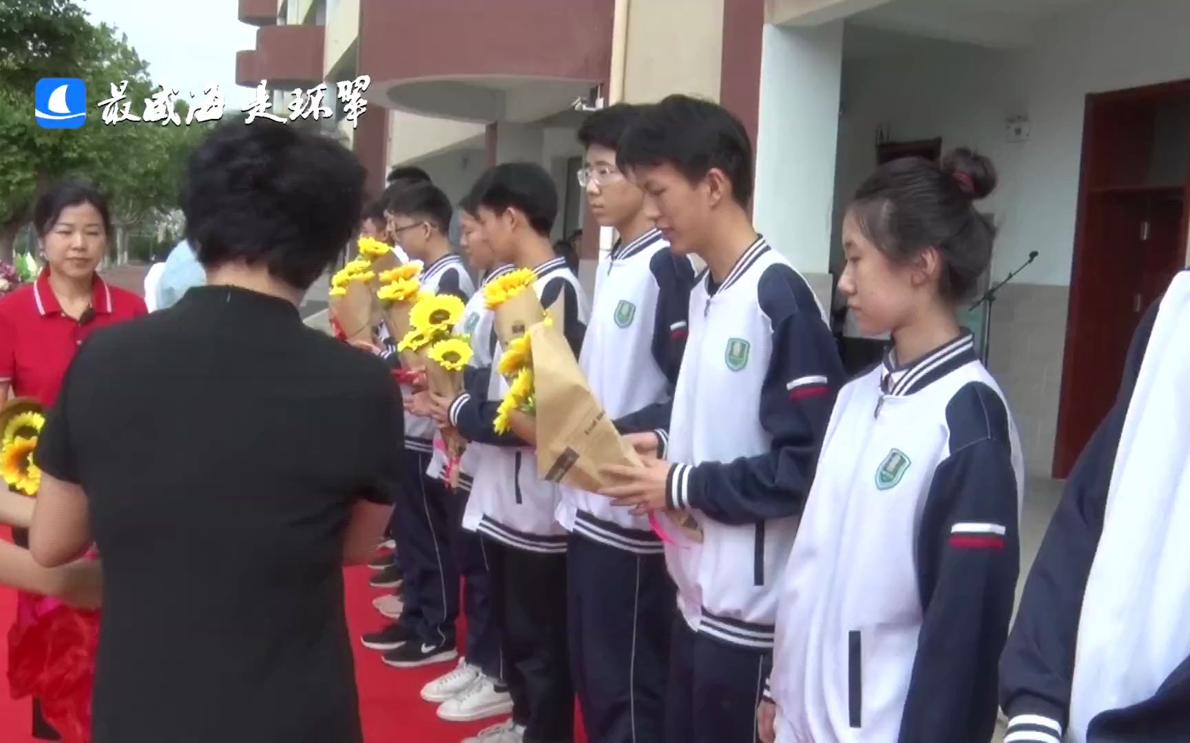 威海中考到倒计时2天 看看古寨中学的老师学生都有什么感想