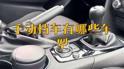 告别自动挡!这些手动挡车型让你重拾驾驶激情