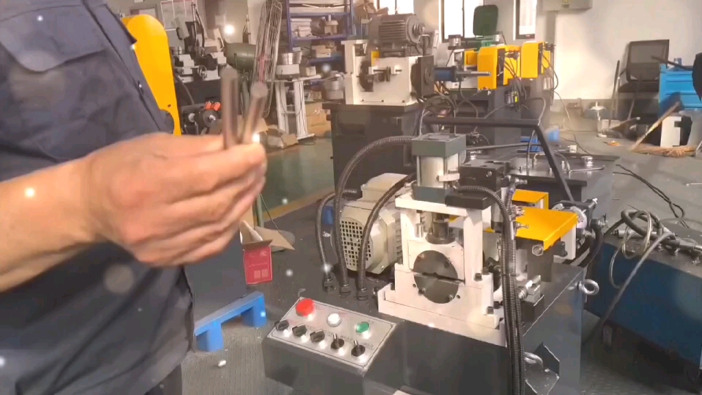 单头倒角机,实用型管材类自动倒角机