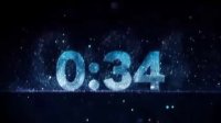 素材_1分钟倒计时结尾2秒白光