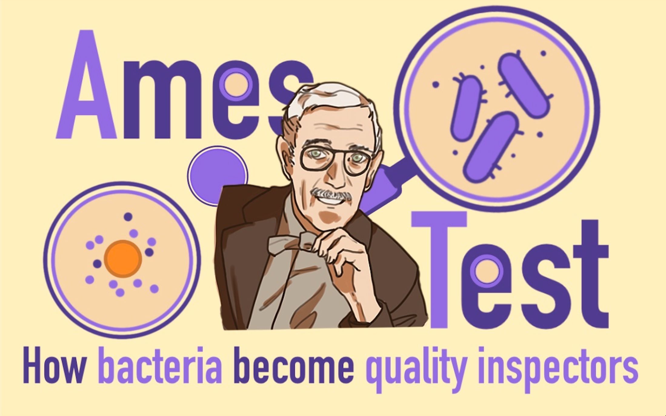 喜欢动画但是学了生物!自制科普小动画:Ames test