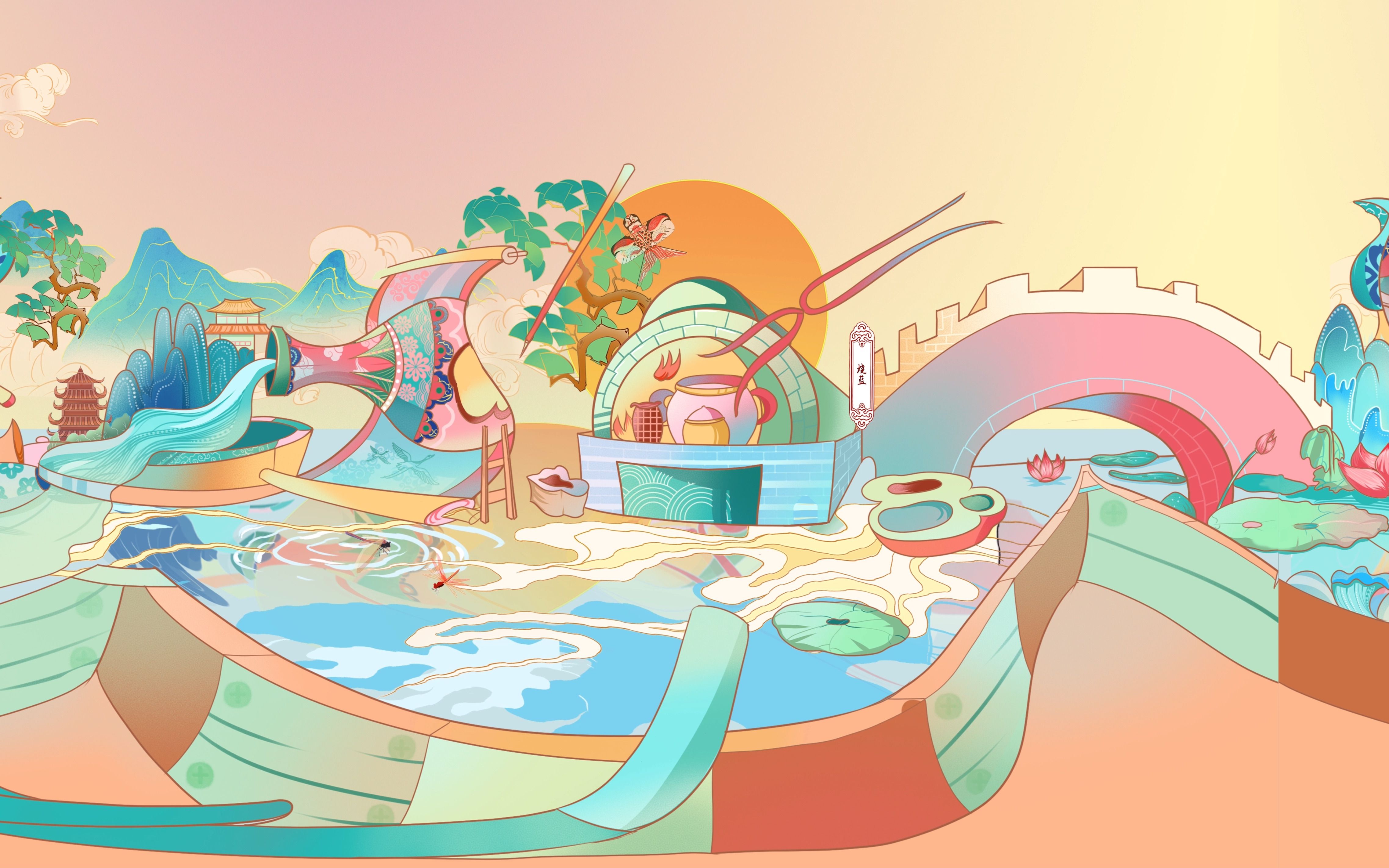 【数媒毕设】,360°全景动画,2019数媒本科毕设,动画只是其中一部分