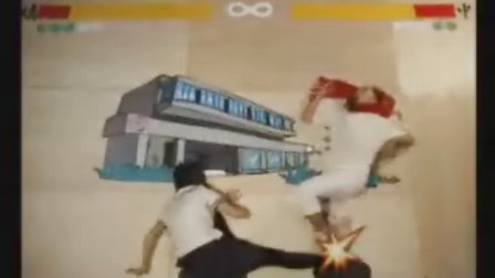 【巨强悍的格斗游戏模仿秀】武校师生大乱斗