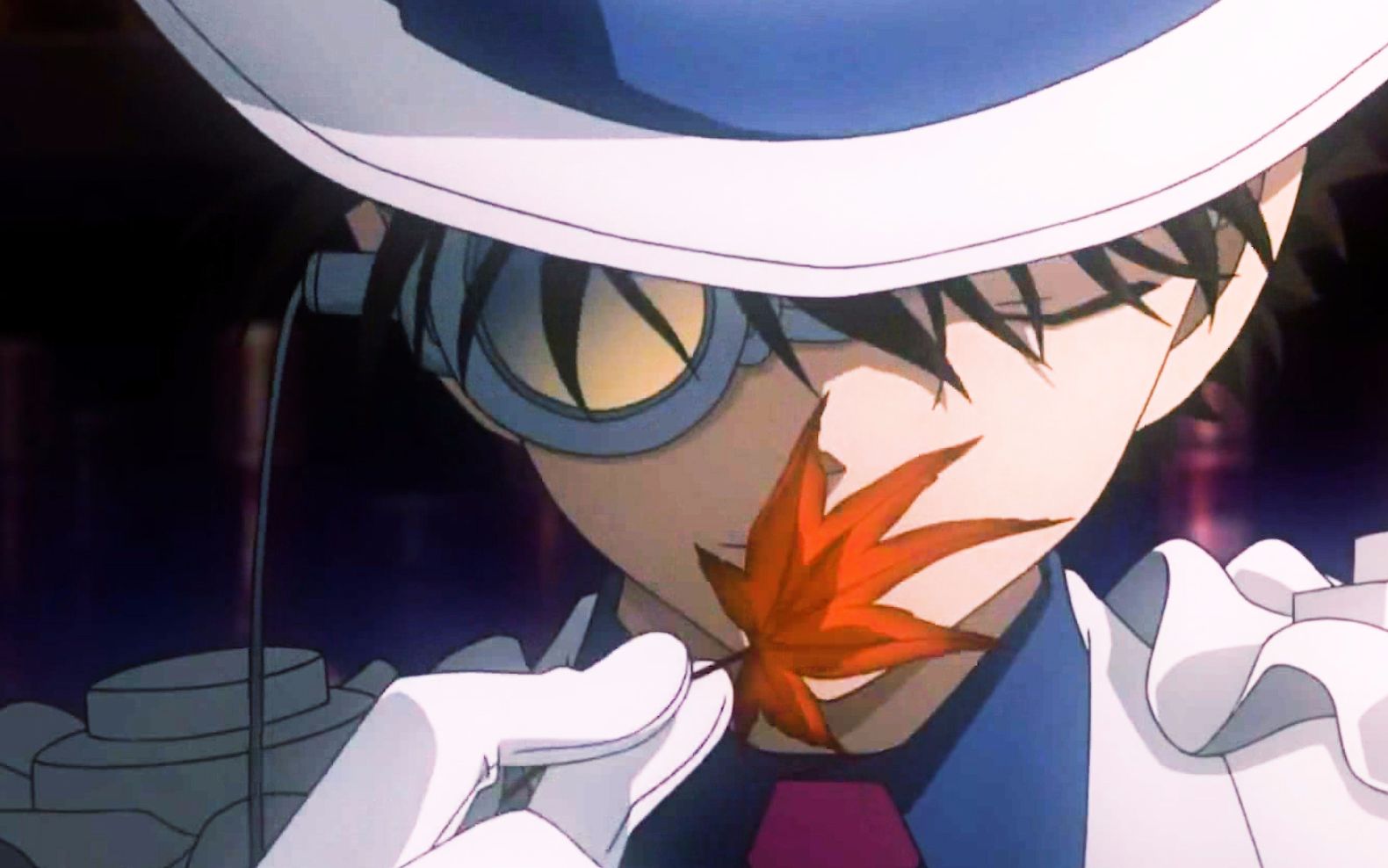 名侦探柯南M23绀青之拳CM：基德对新一告白