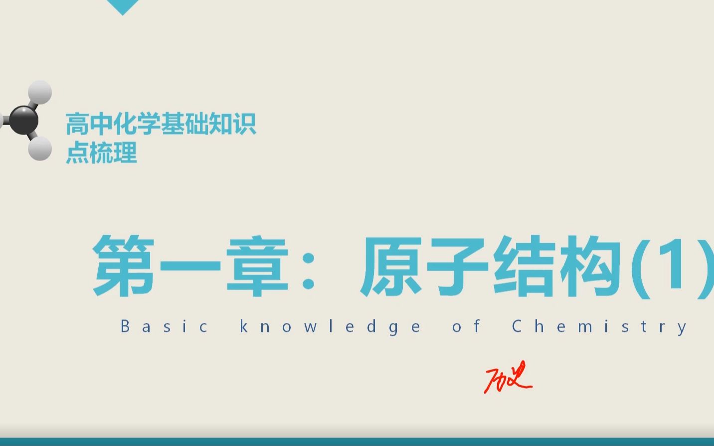 高中化学基础知识点梳理:原子结构(1)--原子发展史(3)
