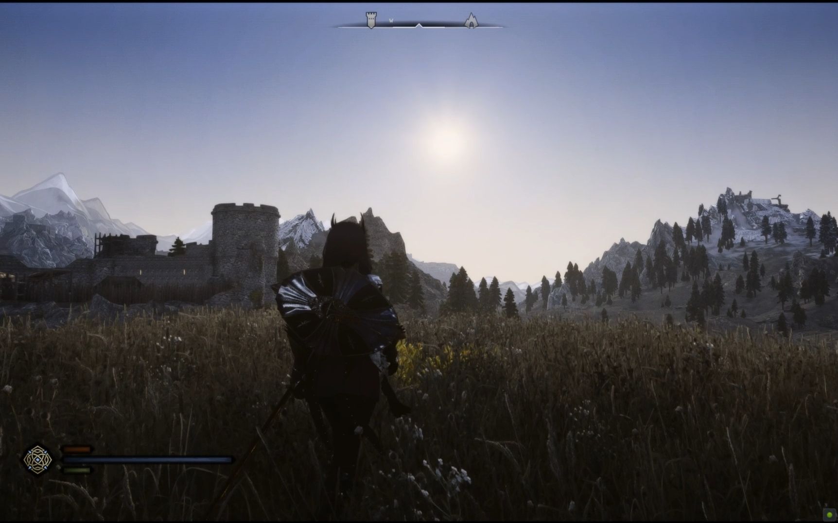 上古卷轴5绝伦2.0整合包小改画质绝美效果!