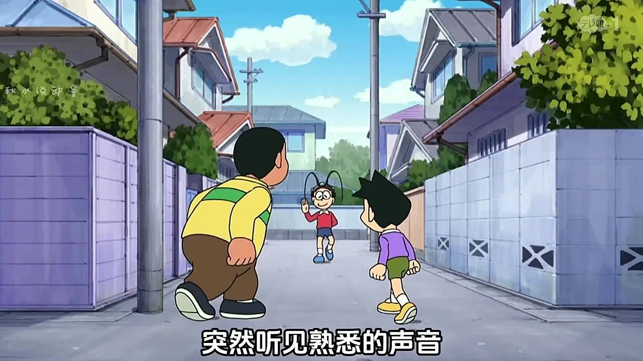 哆啦A梦:大雄居然用道具发明机代替了小哆