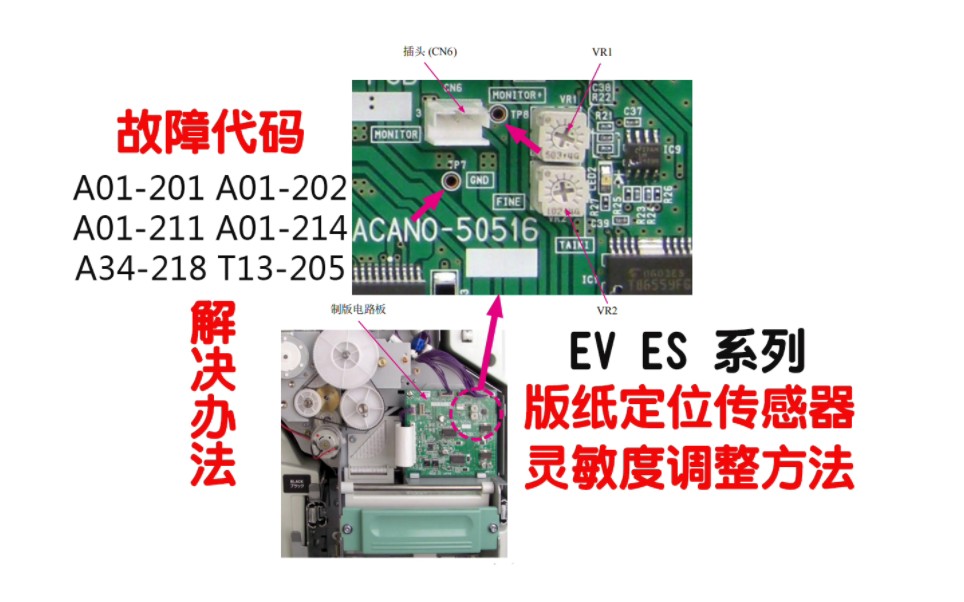 理想一体机EV ES版纸检测传感器灵敏度调整方法