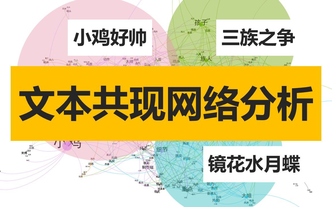 【python+gephi】文本共现网络分析 | 语义网络分析