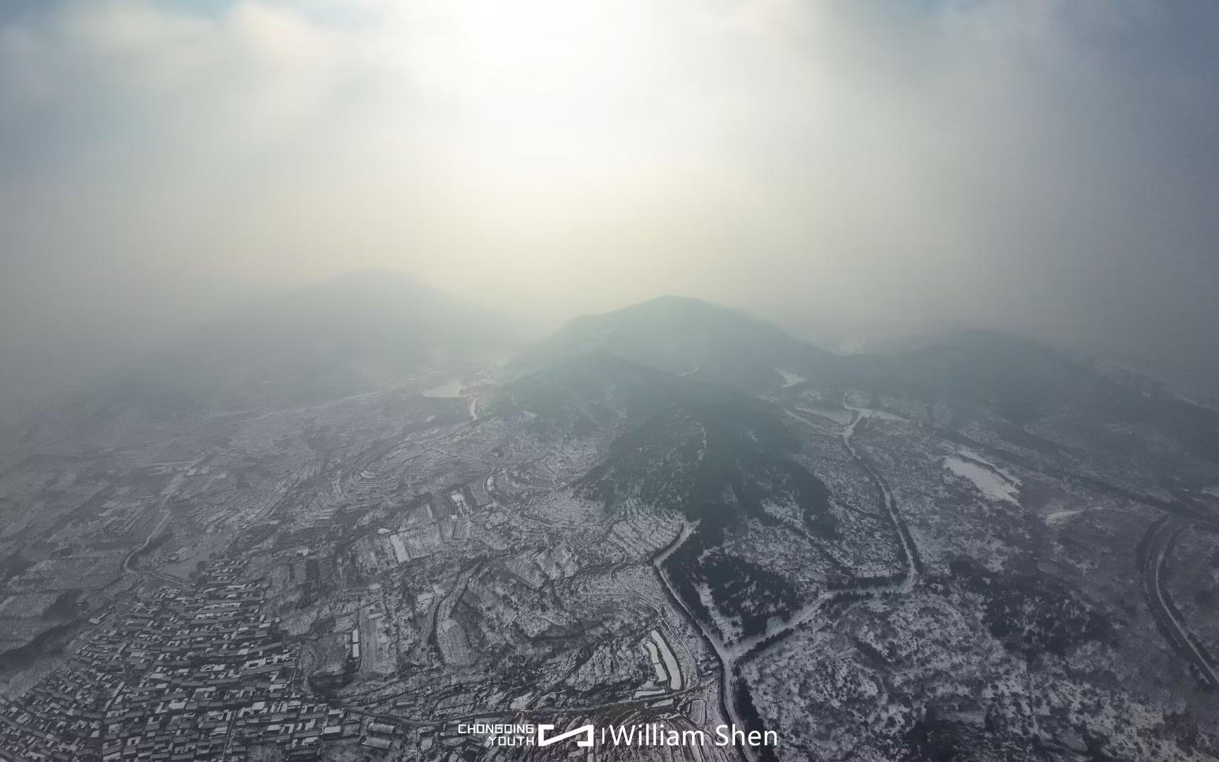 雪天飞行训练