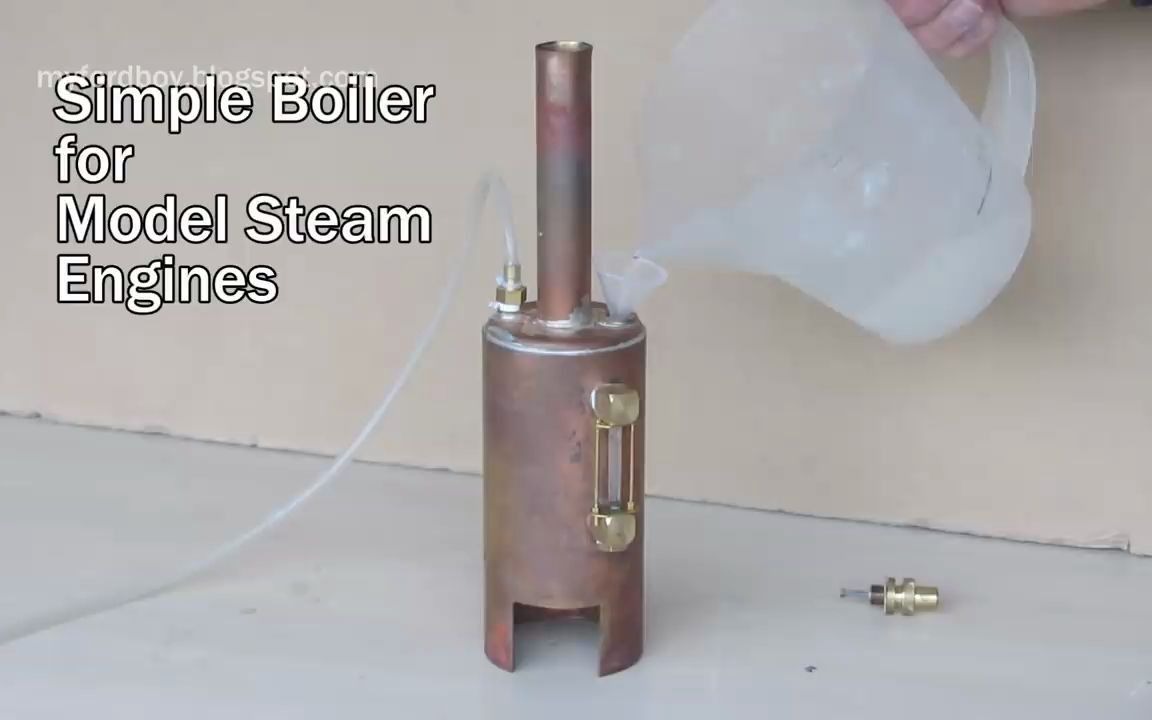 制作蒸汽锅炉模型