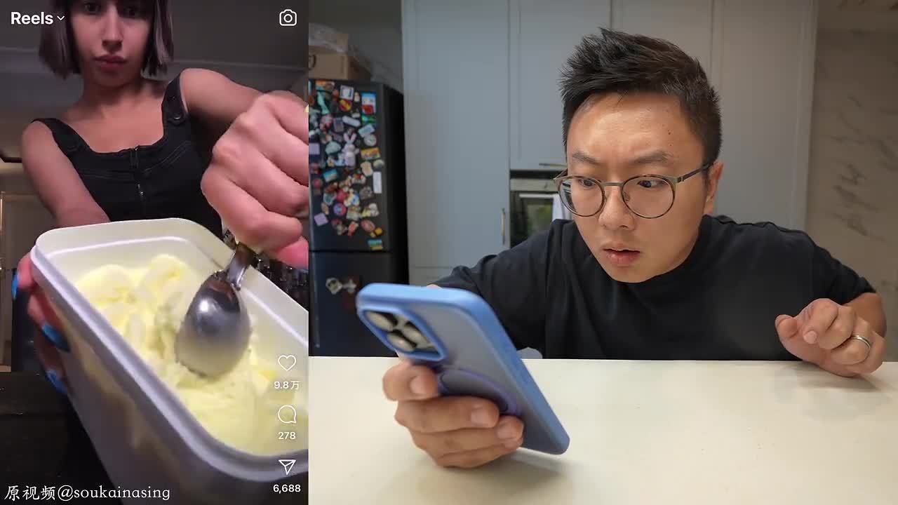 冰淇淋咖啡就是夏日答案 自制饮品 夏日冰饮 做咖啡的过程真的很治愈 ...