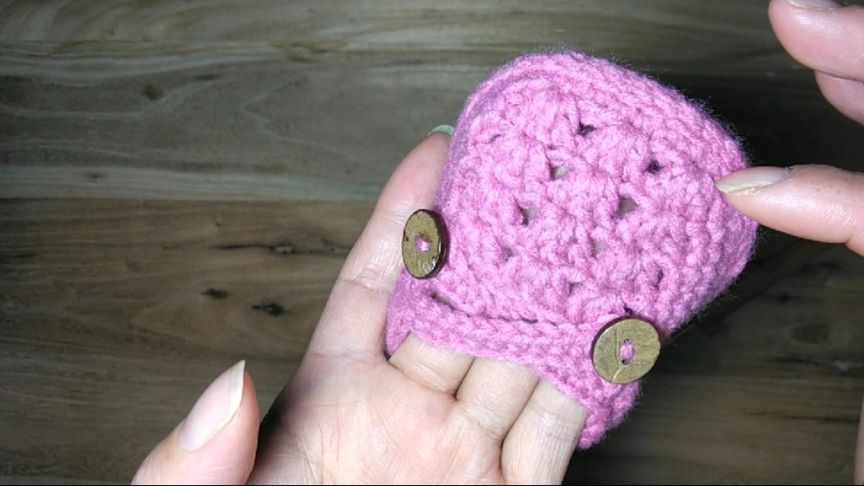 宝宝鞋钩织教程(第三集)