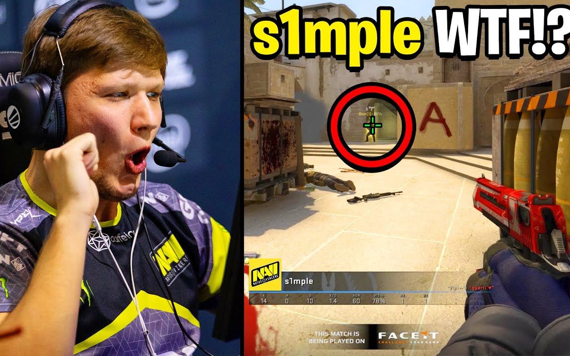 【vLADOPARD】Twitch直播回顾 s1mple的沙鹰比其他人要高一个级别...