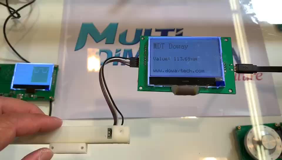 非接触式TMR线性位移传感器模组,用于工业领域直线位移测量