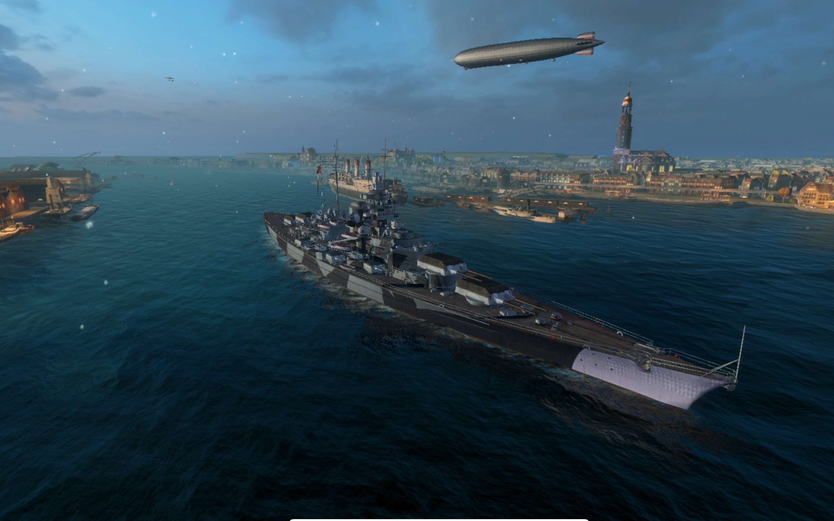 【战舰世界闪击战】提尔比茨号驱逐舰的日常