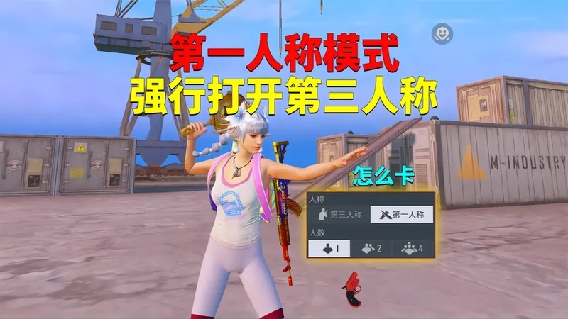 在第一人称模式里面!强行打开第三人称