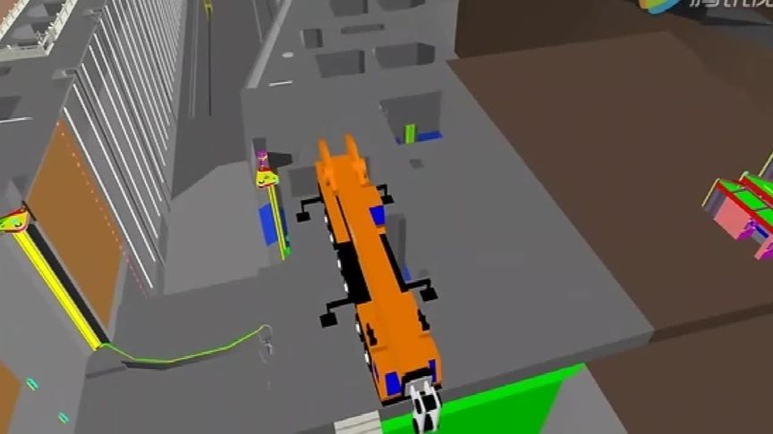 人字门安装视频动画演示