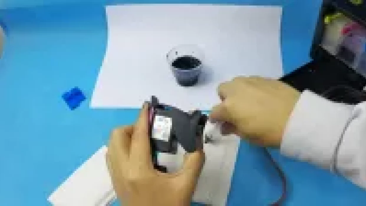 HP新款吸墨夹的使用操作方法