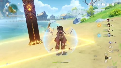 原神,与老婆北斗约会拍照,最后拍出北斗妩媚的照片