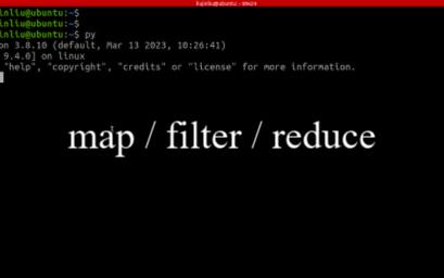 python编程小技巧之map,filter和reduce