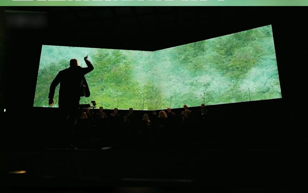 Van Gogh in Me 现场媒体表演