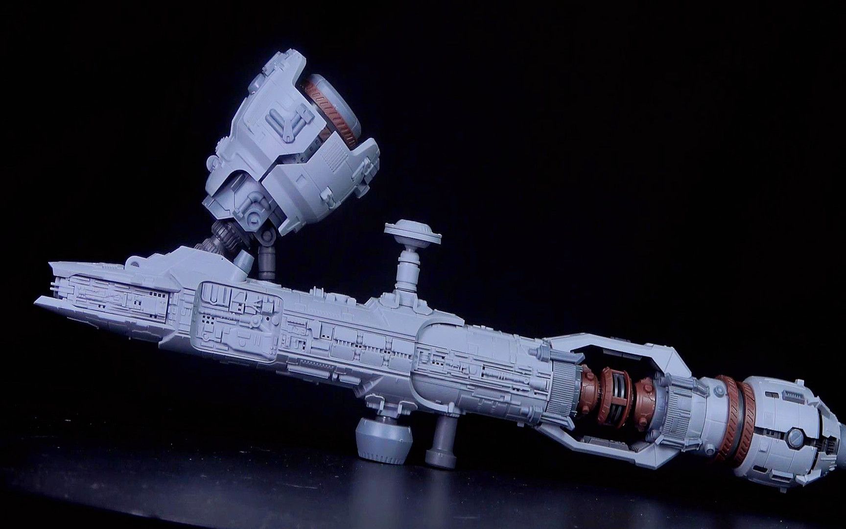 【喷笔战舰】喷B会发光?飞C也发亮?【麒圣】建造者号岩田版