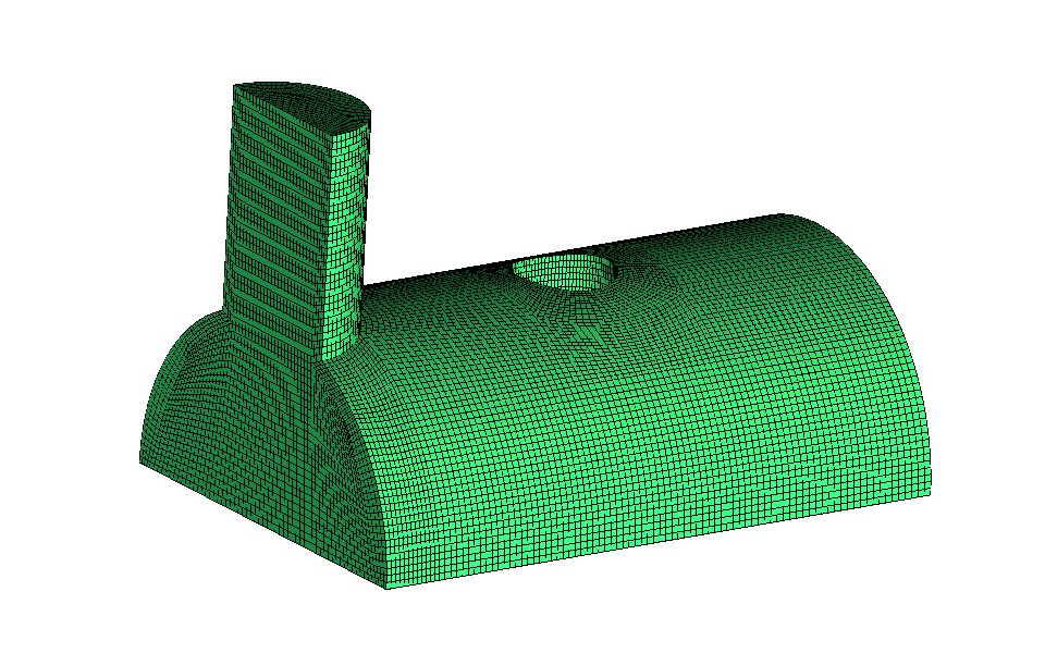 Exercise9:带孔管道结构化网格划分