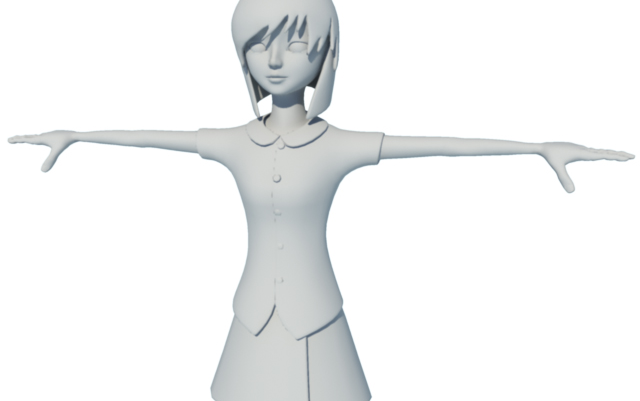 maya卡通女孩建模教程