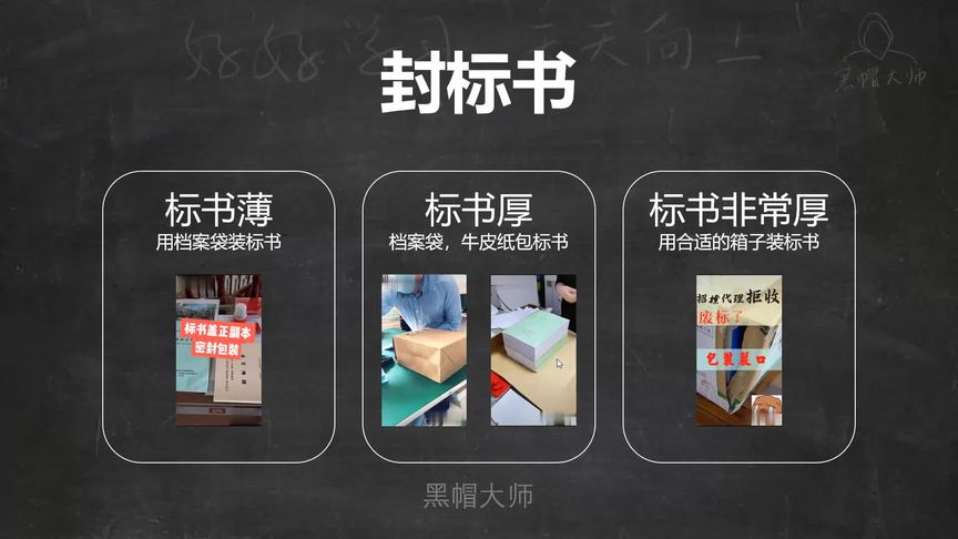 包装密封标书，视频演示