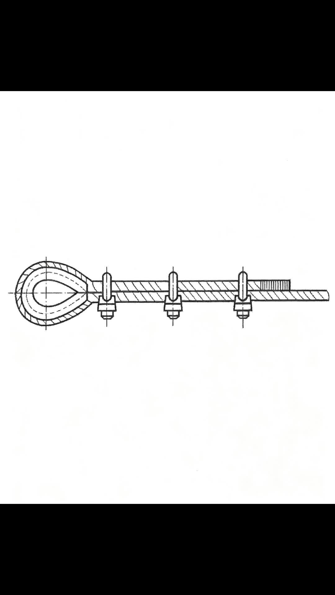 看图找隐患第25期:钢丝绳卡扣常见隐患#安全生产