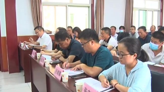 平定县对高标准农田建设项目工作进行安排部署