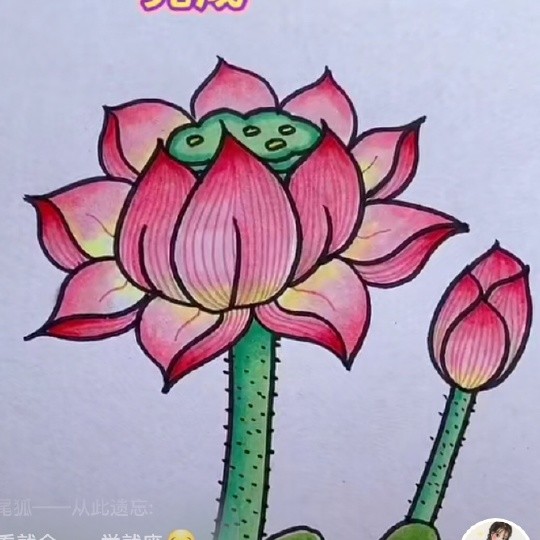 小草莓简笔画 