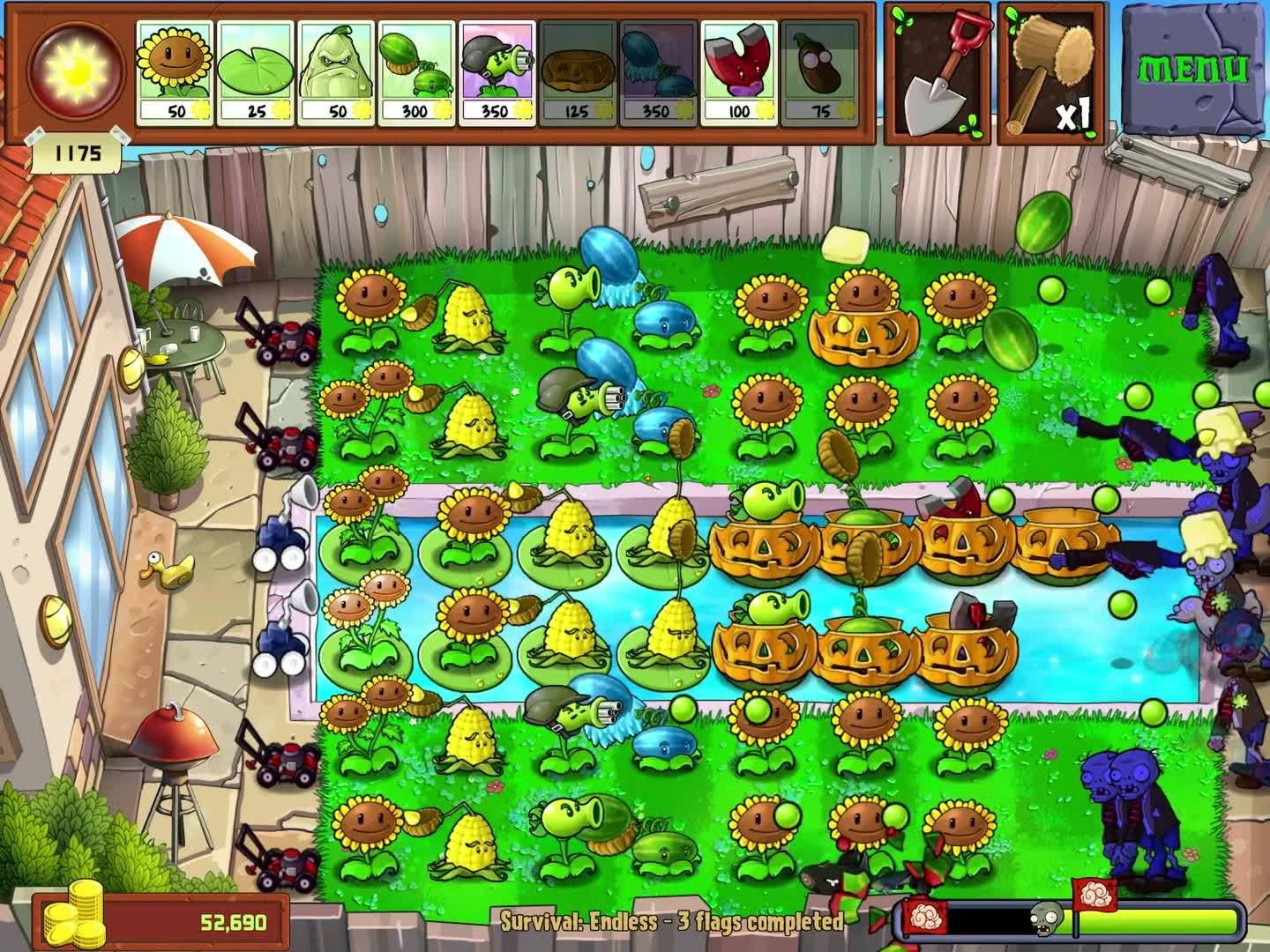 植物大战僵尸无尽模式