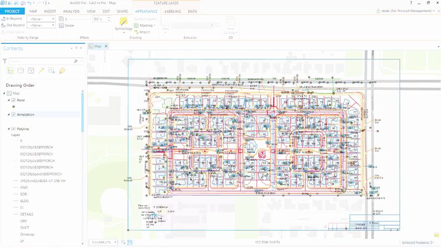Esri ArcGIS Pro:标注CAD数据,更好的表达数据
