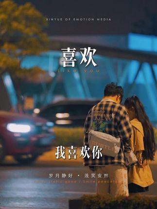 我喜欢的样子,你都有,而是你的样子,我都喜欢。