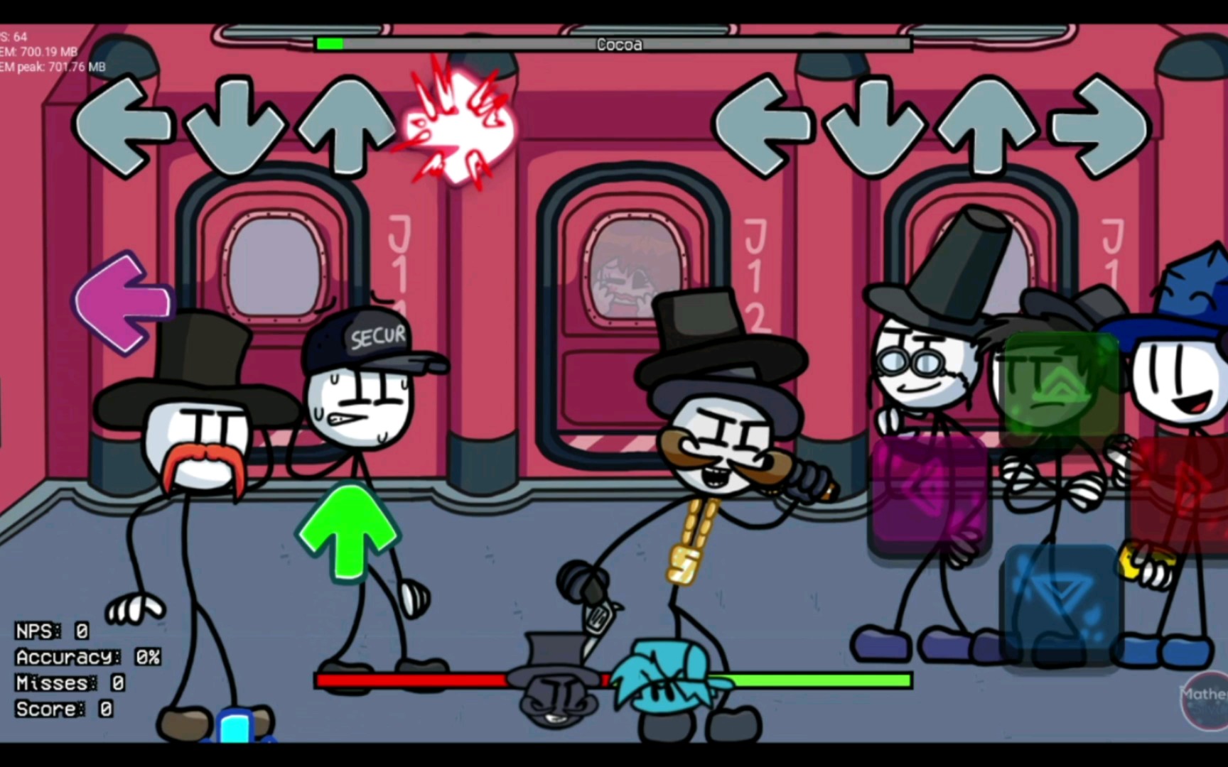 FNF亨利火柴人模组雷金纳德部分 全流程