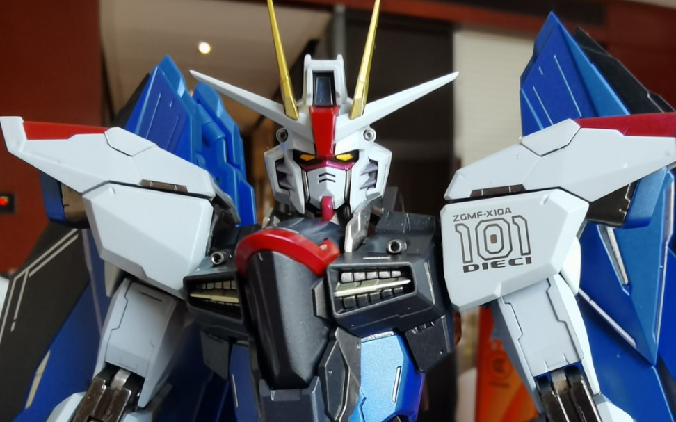 万代METAL BUILD神还原SEED自由高达首次出场!爱他,就送他一台...