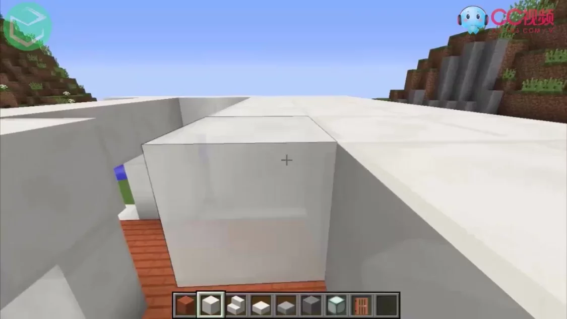 我的世界建筑小教程:如何建造一个小巧而漂亮的现代房屋01