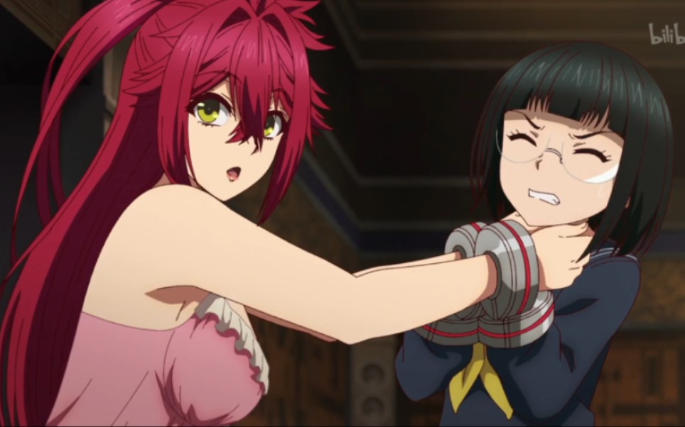 动漫:少女比赛输了,居然差点被自己的同伴掐死