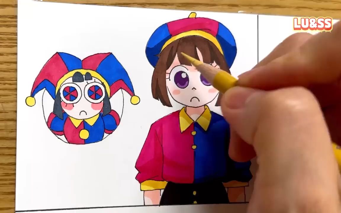[绘画]神奇的数字马戏团但人类:人性化的庞尼,贾克斯,拉加塔,黑帮
