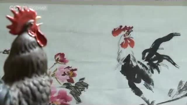 宋庄画家村寻找一位爱画鸡人--墨豪(接受央视国际频道采访)