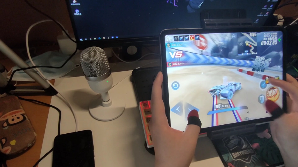 模拟器玩家转平板第一天,不太适应,露个手,大家教教我