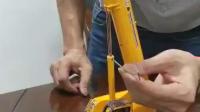 1:50 徐工XCA220吨吊车模型臂如何收缩