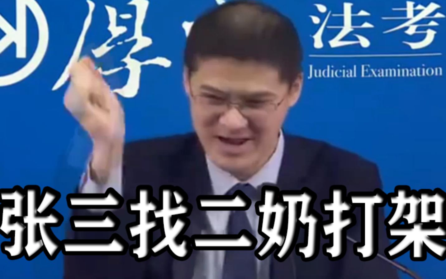 【罗翔鬼畜RAP】寂寞的张三找二奶打架