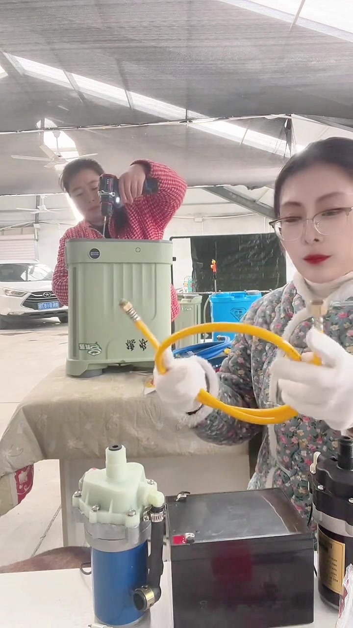 大功率电动喷雾器 现场制作,可以定制#喷雾器#电动喷雾器
