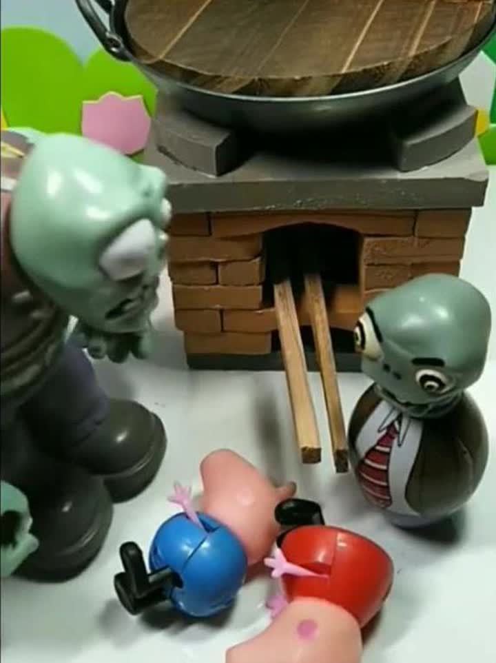 僵尸迷你厨房美食佩奇乔治动画