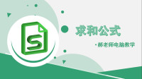 Excel/WPS表格中求和公式与公式中的运算符