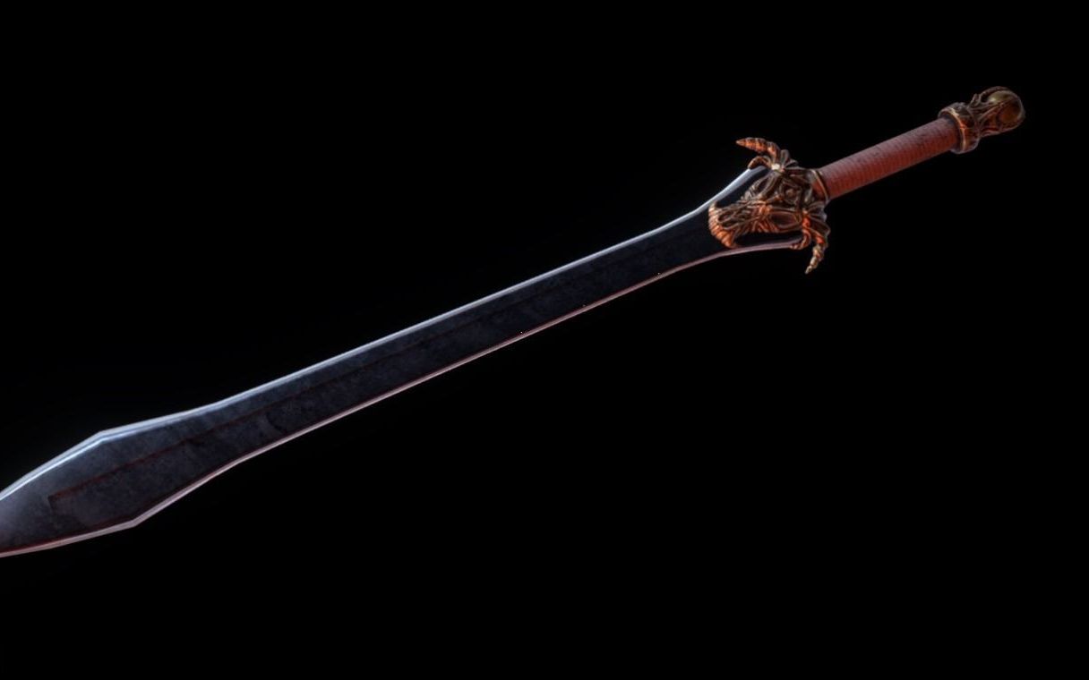 3Dmax零基础武器建模教程-让小白也能做出自己的模型